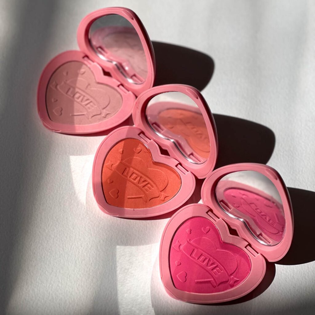 Rubor en Polvo Forma Corazón - MKD IMPORTACIONES