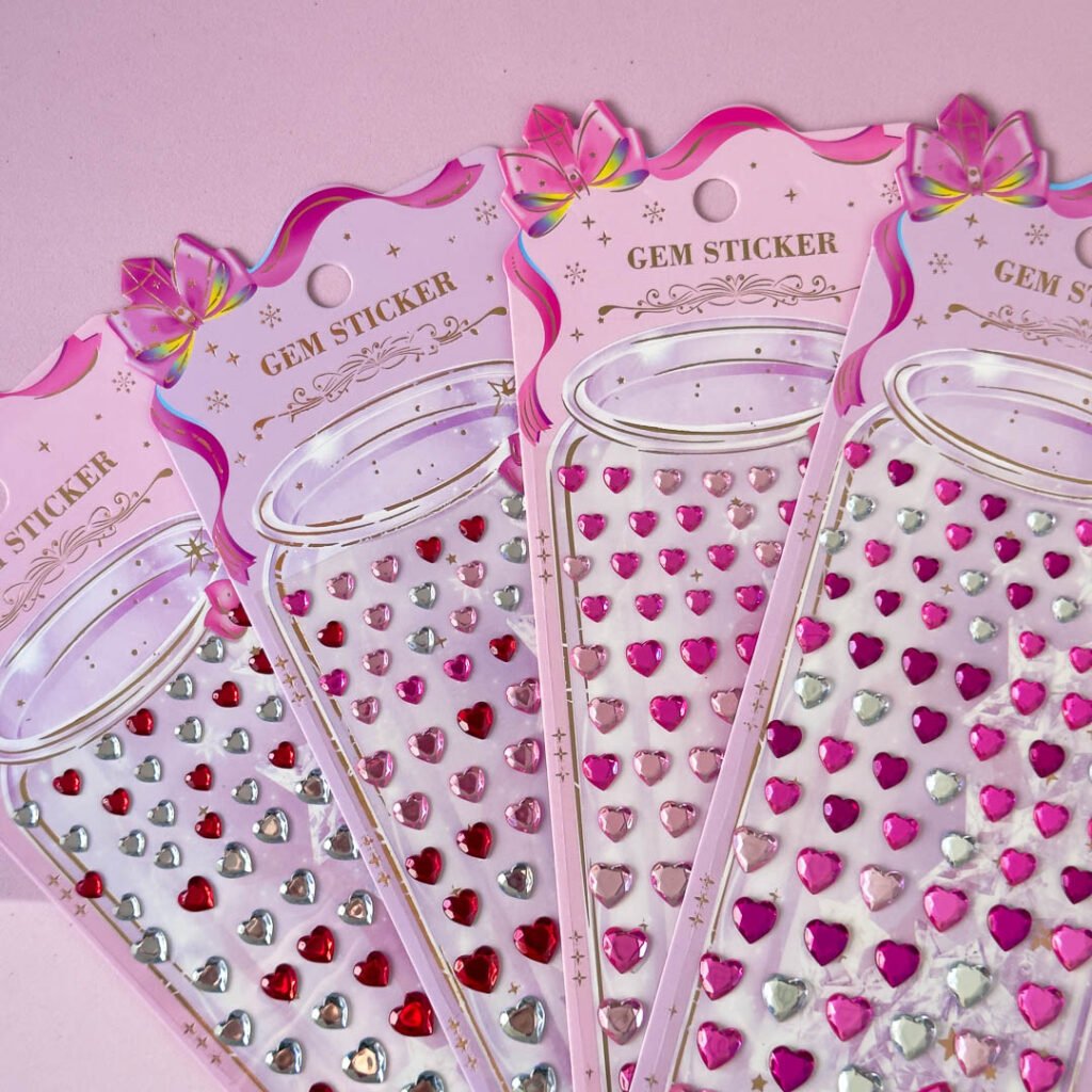 Brillos Gem Sticker Corazón - MKD IMPORTACIONES