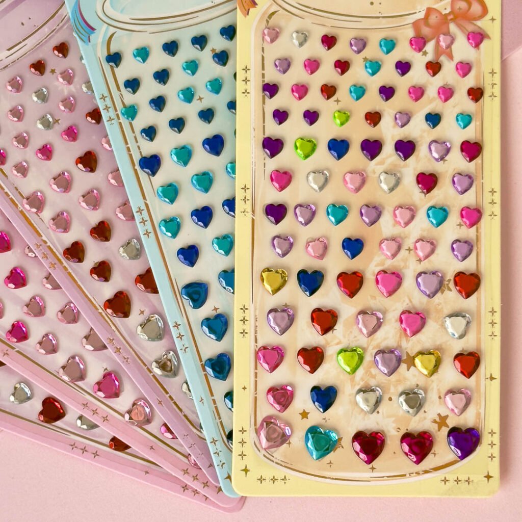 Brillos Gem Sticker Corazón - MKD IMPORTACIONES