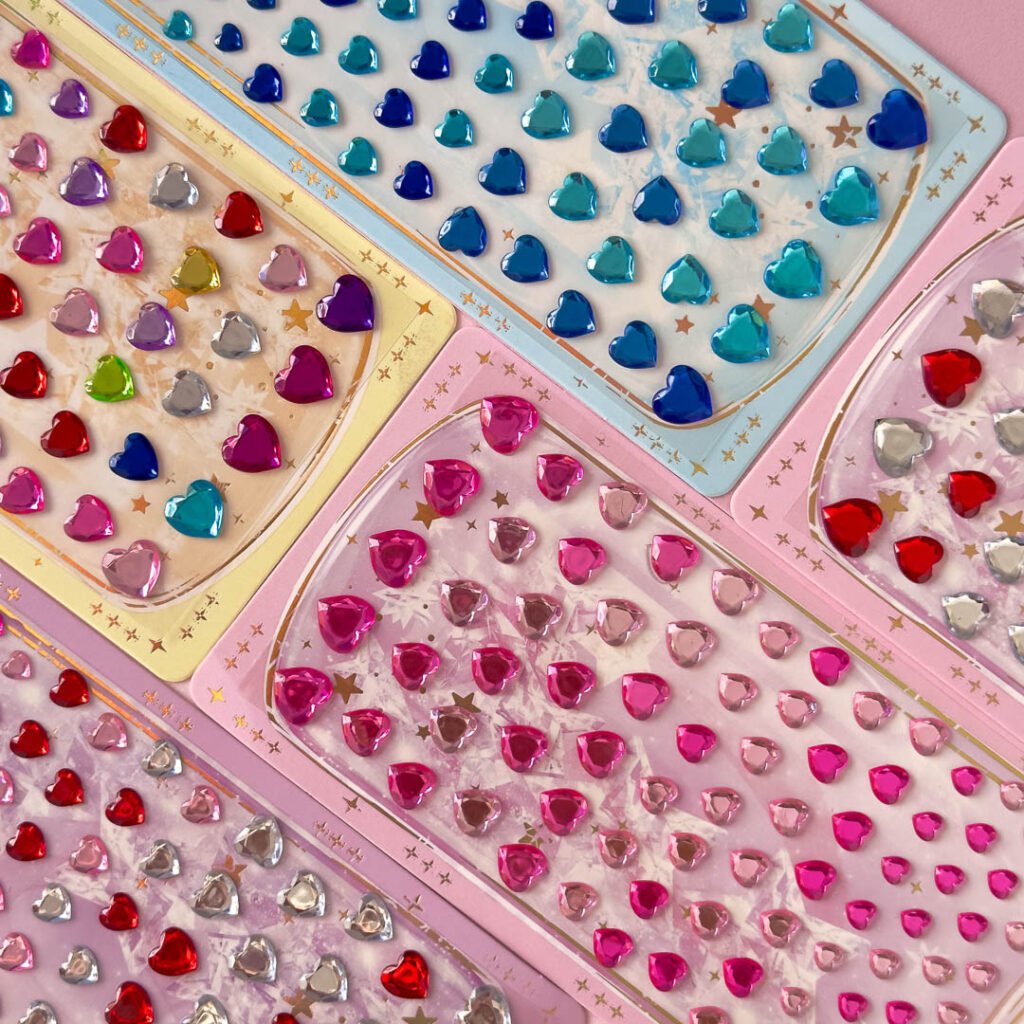 Brillos Gem Sticker Corazón - MKD IMPORTACIONES