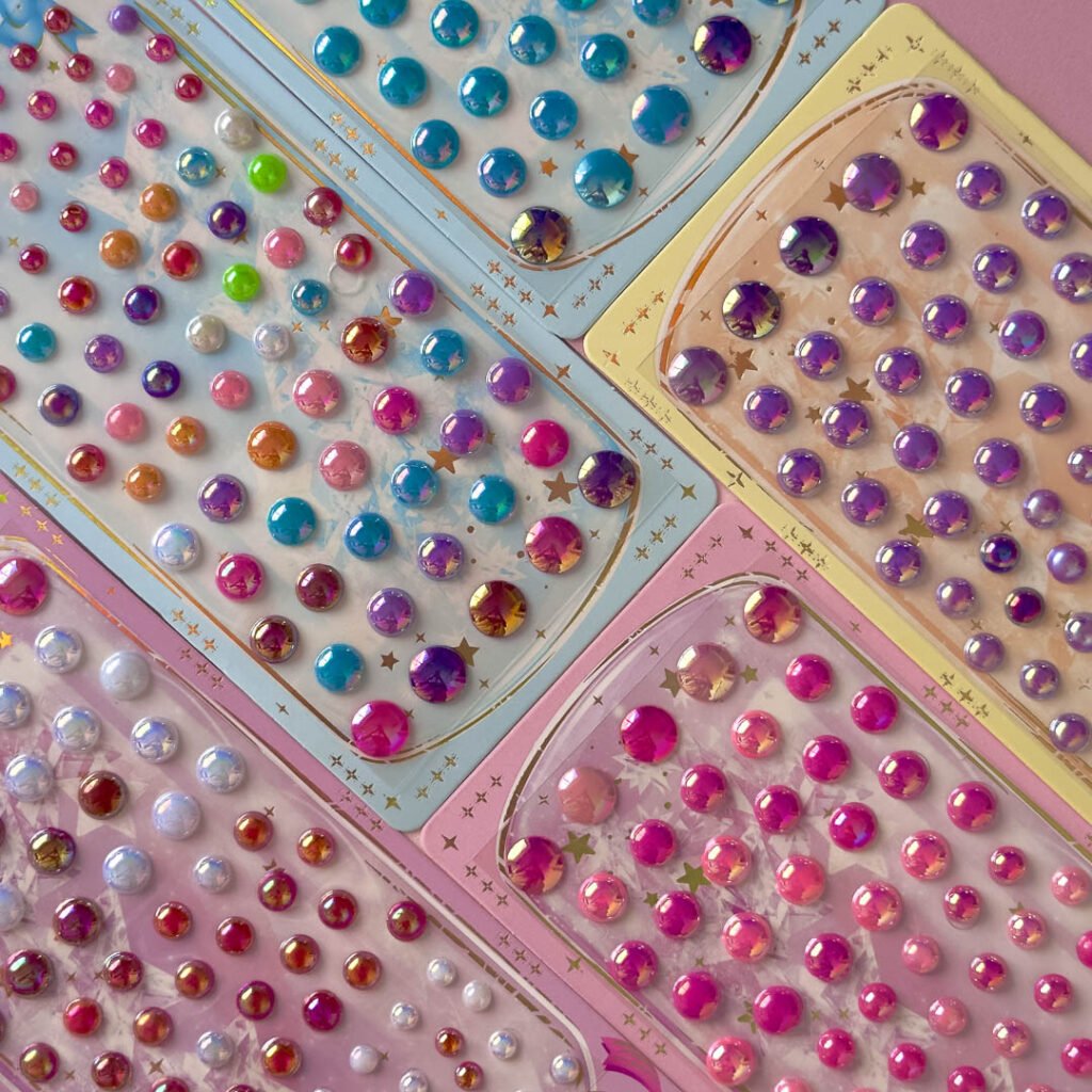 Brillos Gem Sticker Perla - MKD IMPORTACIONES